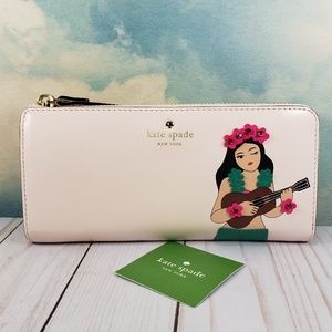 kate spade | Bags | Kate Spade Hawaii Girl Exclusive Nisha Wallet ...